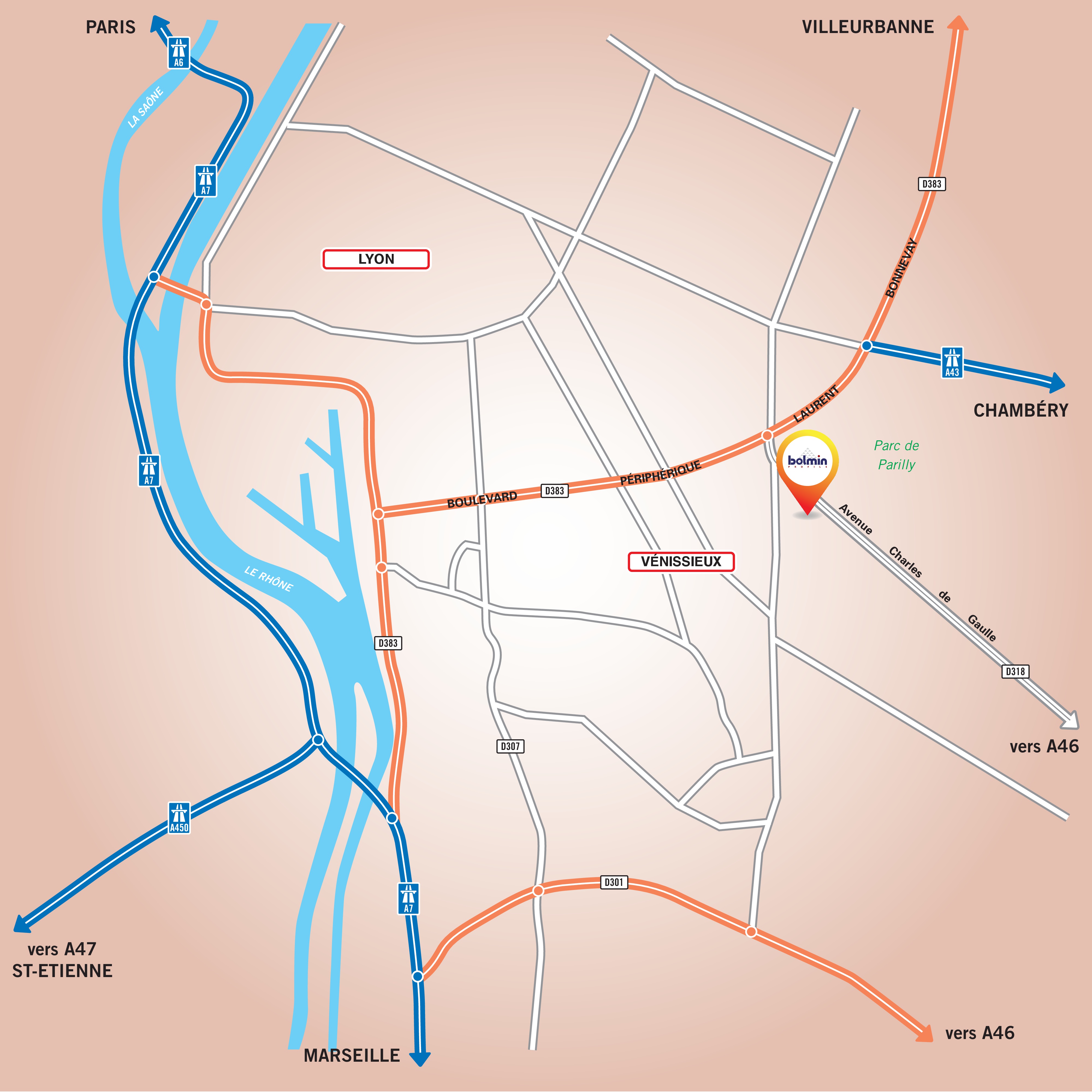 Nous contacter - Bolmin Profils